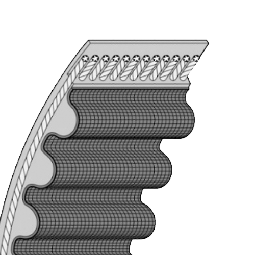 HTD Timing Belt RPP 1440 - 8M