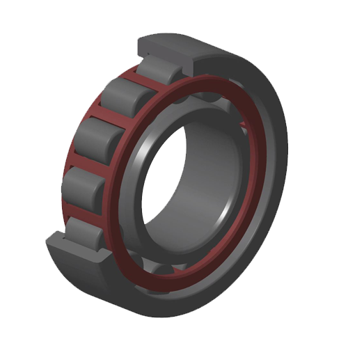 Cylindrical roller bearing SKF NU 207 ECP/C3